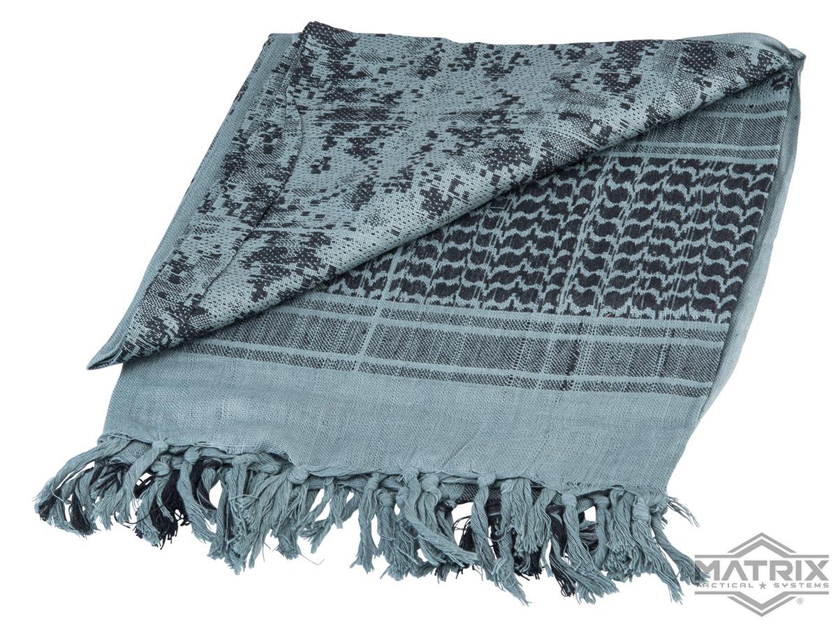 Matrix Woven Stylized Desert Shemagh / Scarves (Color: Navy - Black ...