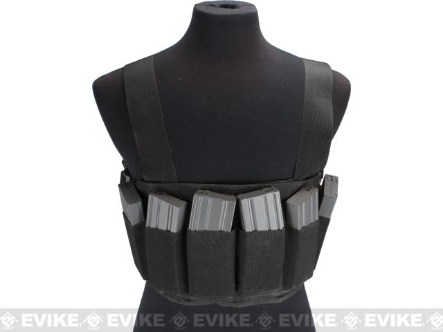 Matrix High SPEED Airsoft Chest Rig (Color: Black), Tactical Gear ...