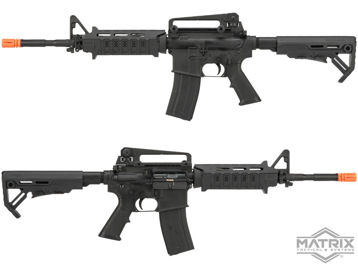Matrix Custom Viper Gas Blowback M4 Airsoft Rifle by S&T (Color: Black ...