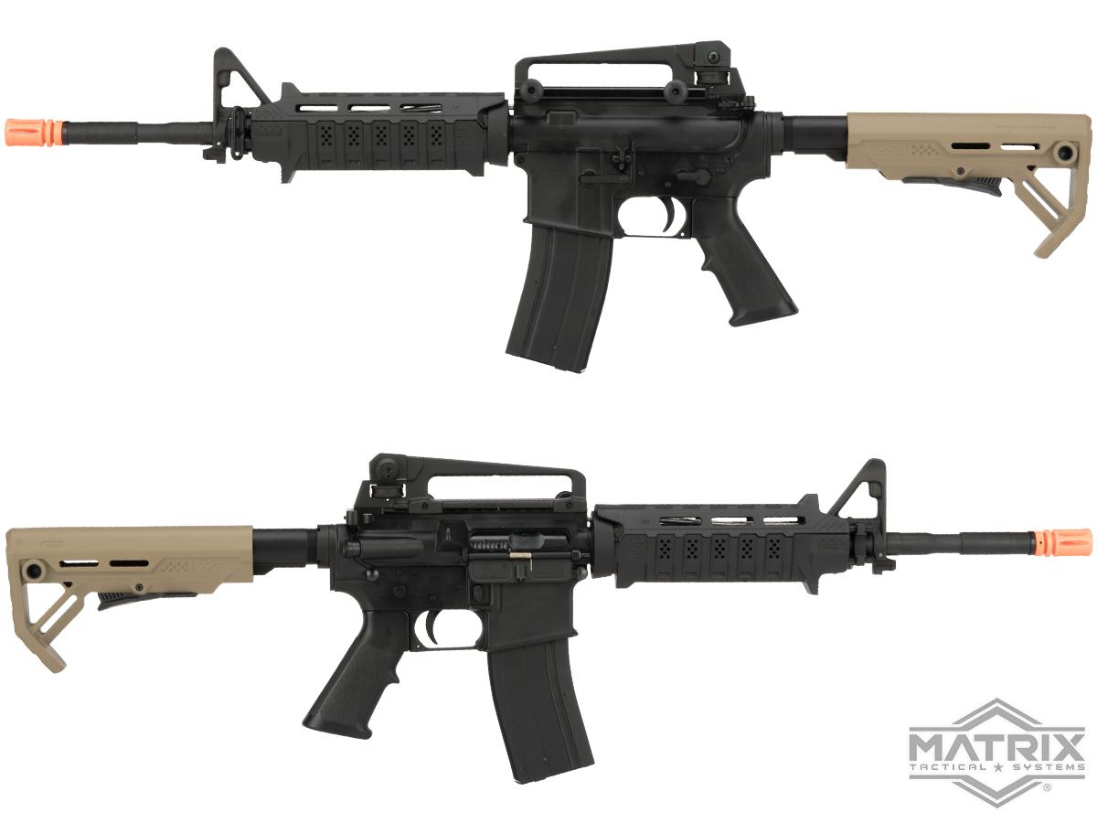Matrix Custom Viper Gas Blowback M4 Airsoft Rifle by S&T (Color: Two ...