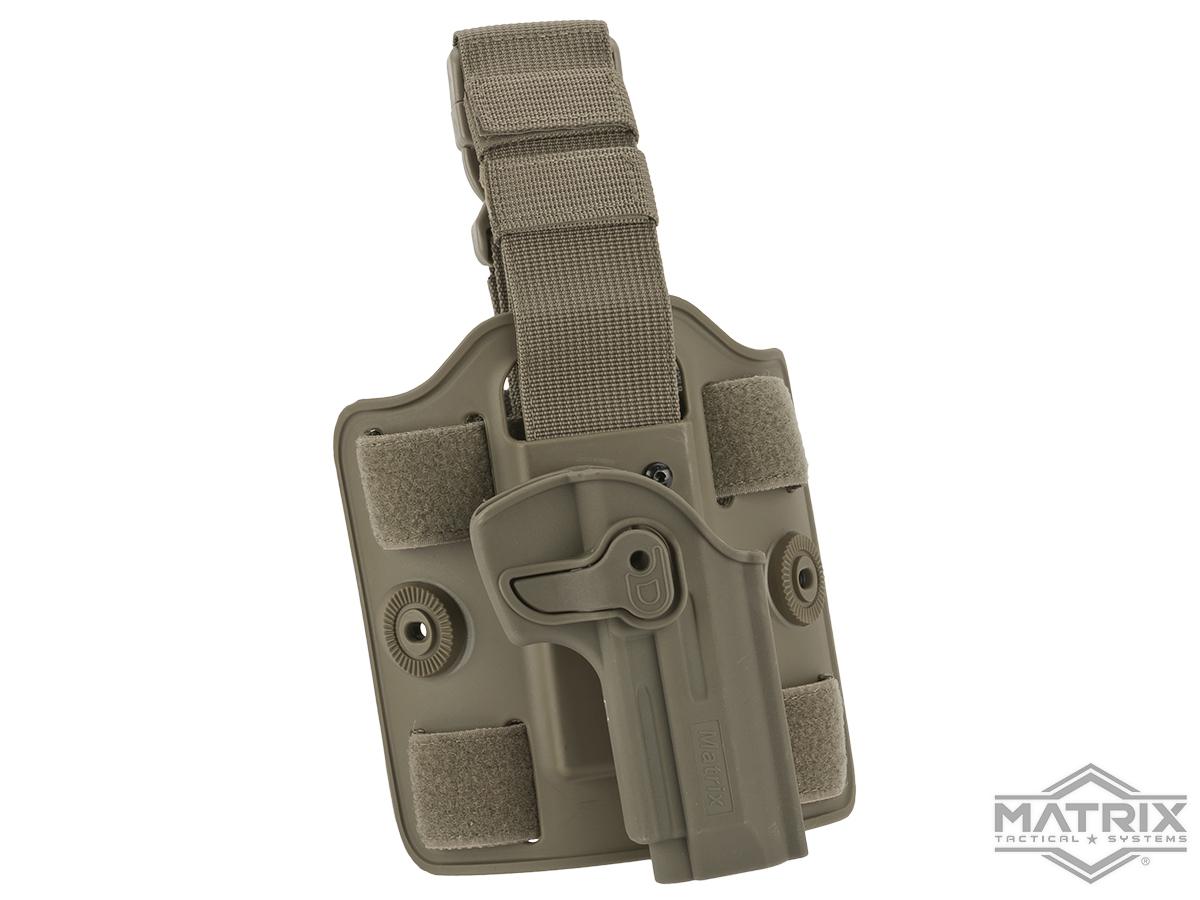 Matrix Hardshell Adjustable Holster for M9 Series Airsoft Pistols (Type ...