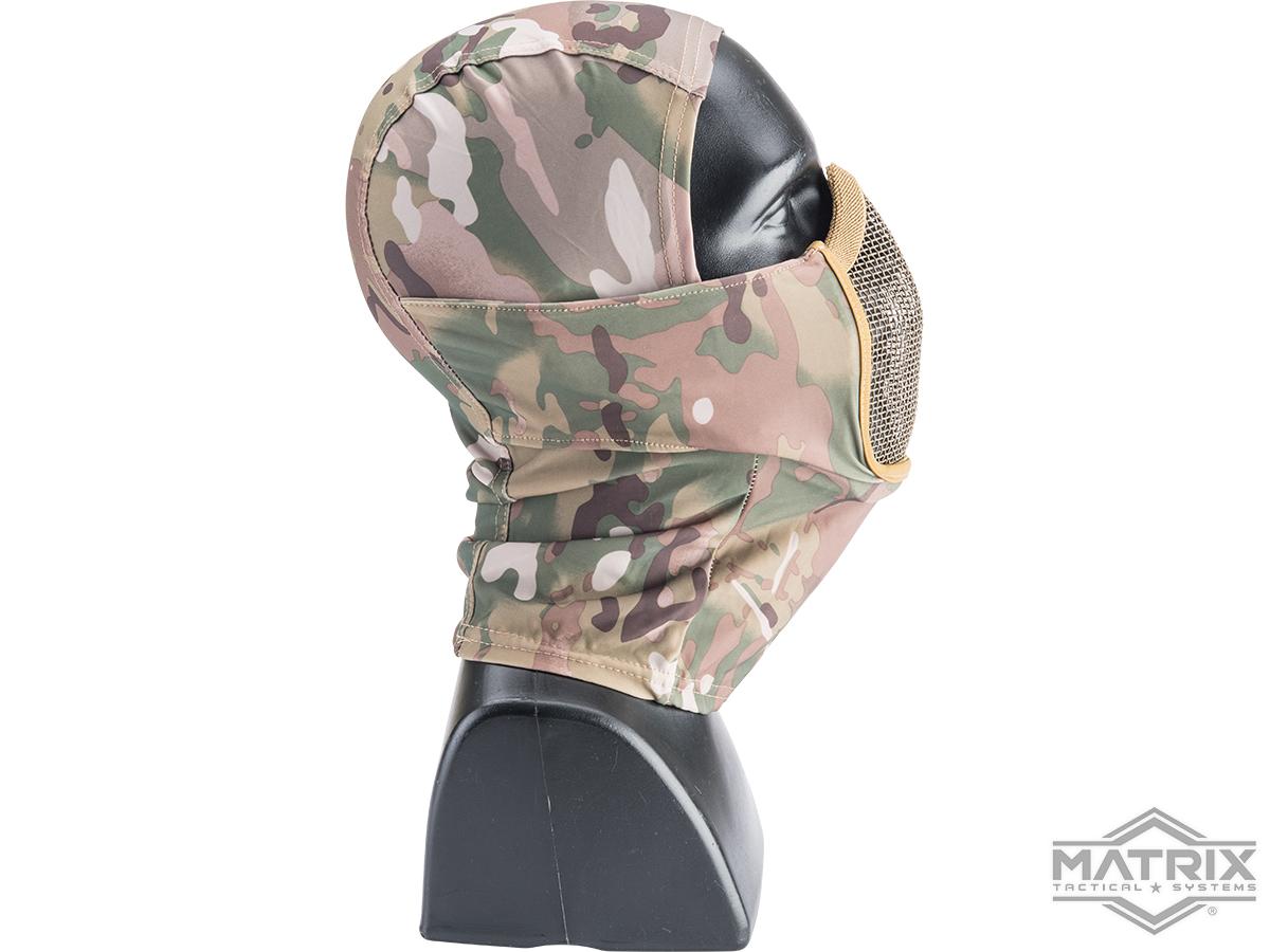 Matrix Shadow Fighter Hood Headgear w/ Mesh Mouth Protector (Color ...