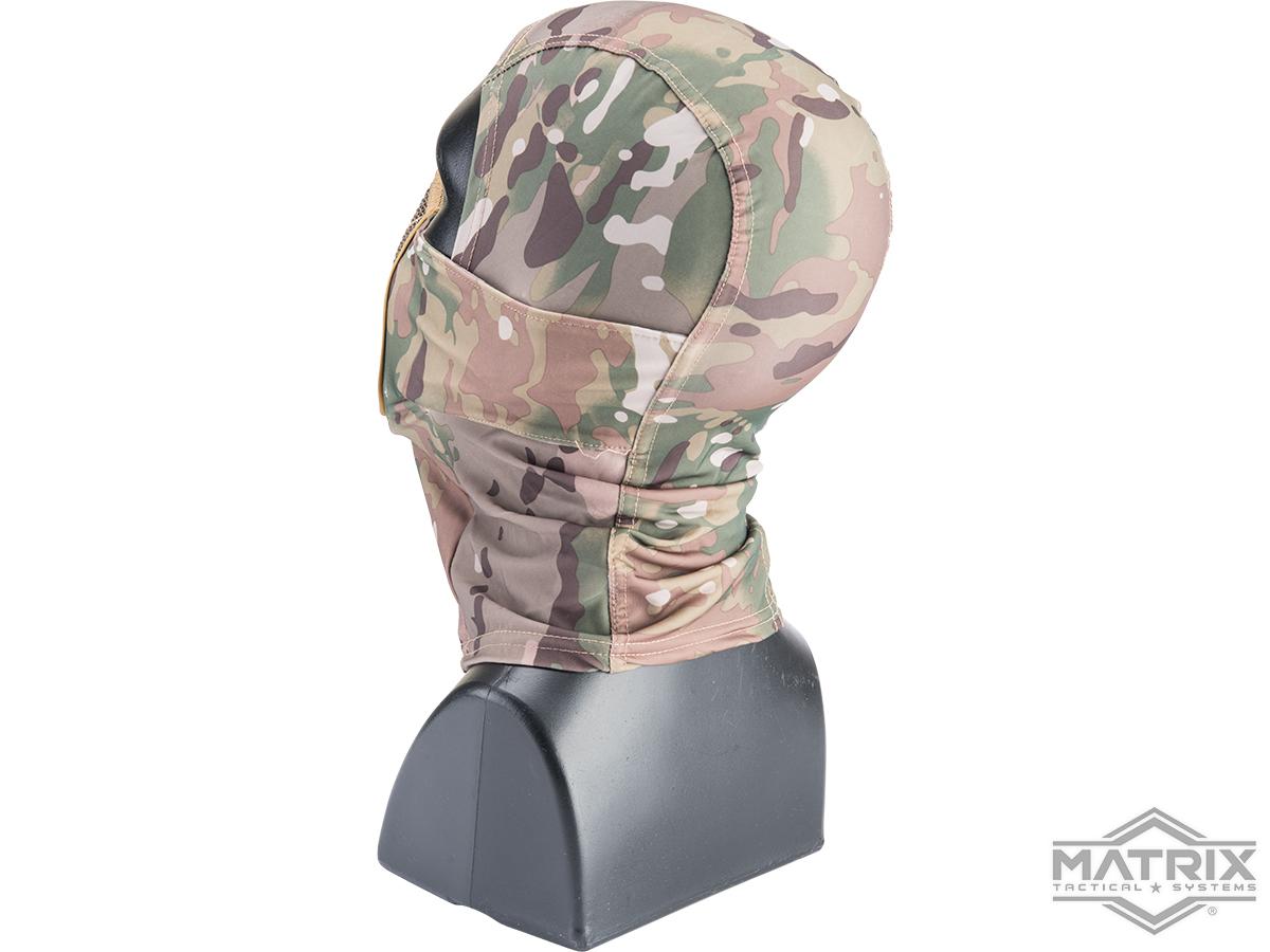 Matrix Shadow Fighter Hood Headgear w/ Mesh Mouth Protector (Color ...