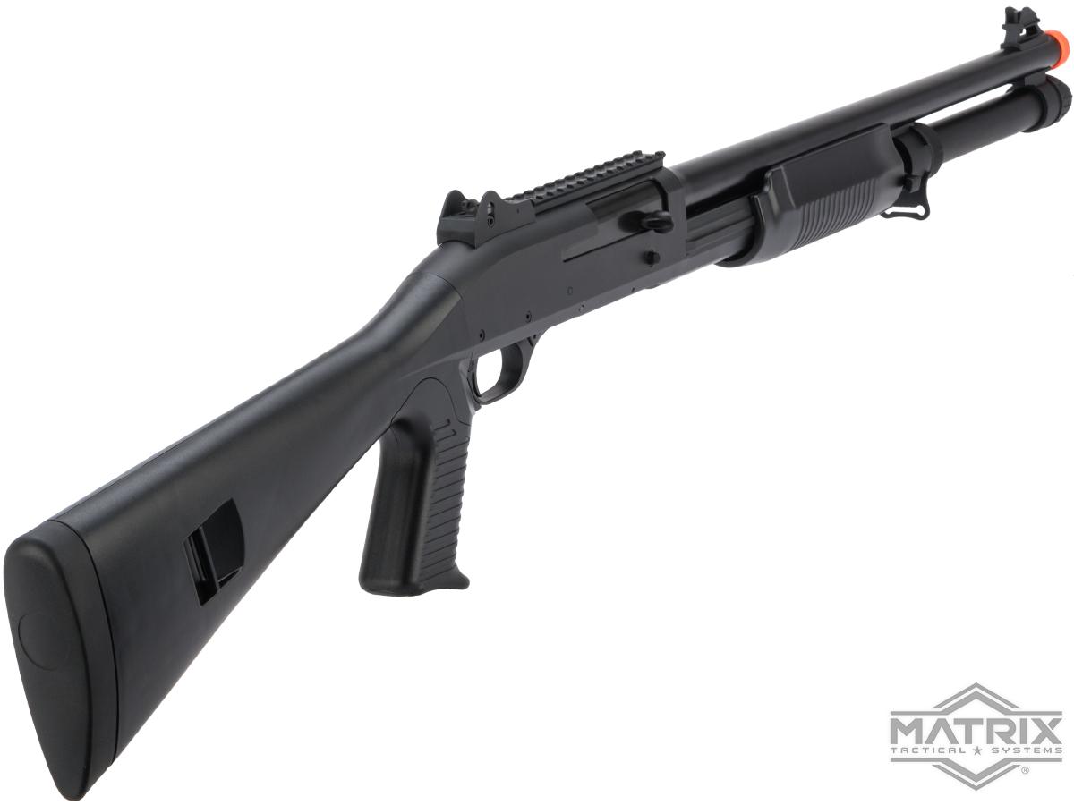 CYMA Standard M3 3-Round Burst Multi-Shot Shell Loading Airsoft Shotgun ...