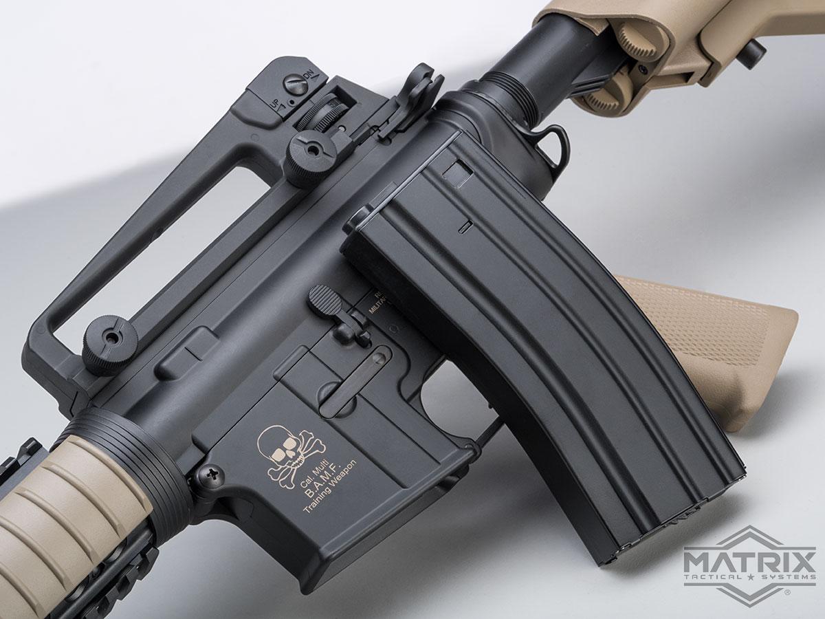 Matrix Full Size M4 BAMF Airsoft AEG w/ Metal Gearbox (Model: M4A1 RIS ...