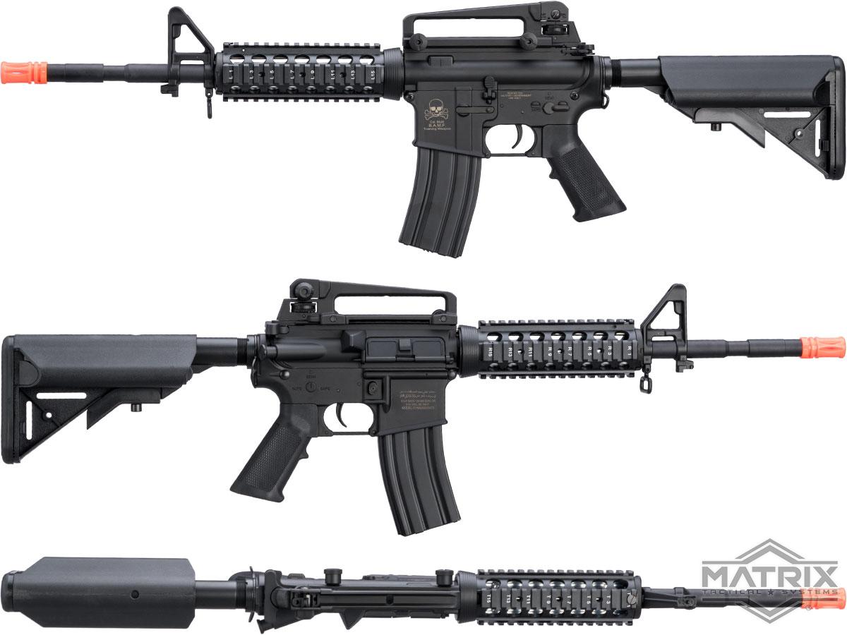 Matrix Full Size M4 BAMF Airsoft AEG w/ Metal Gearbox (Model: M4A1 RIS ...