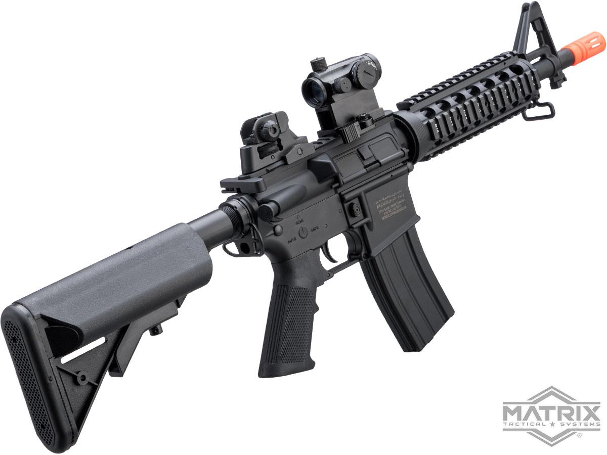 Matrix Full Size M4 BAMF Airsoft AEG w/ Metal Gearbox (Model: M4 CQB ...