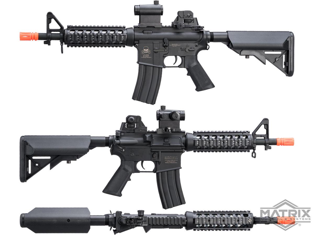Matrix Full Size M4 BAMF Airsoft AEG w/ Metal Gearbox (Model: M4 CQB ...