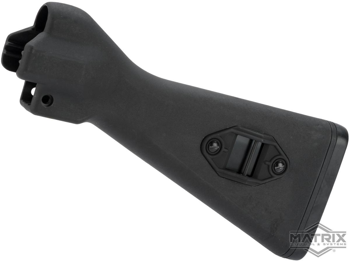 Matrix A4 Type Full Battery Stock for MP5 / Mod5 series Airsoft AEG, Accessories & Parts ...