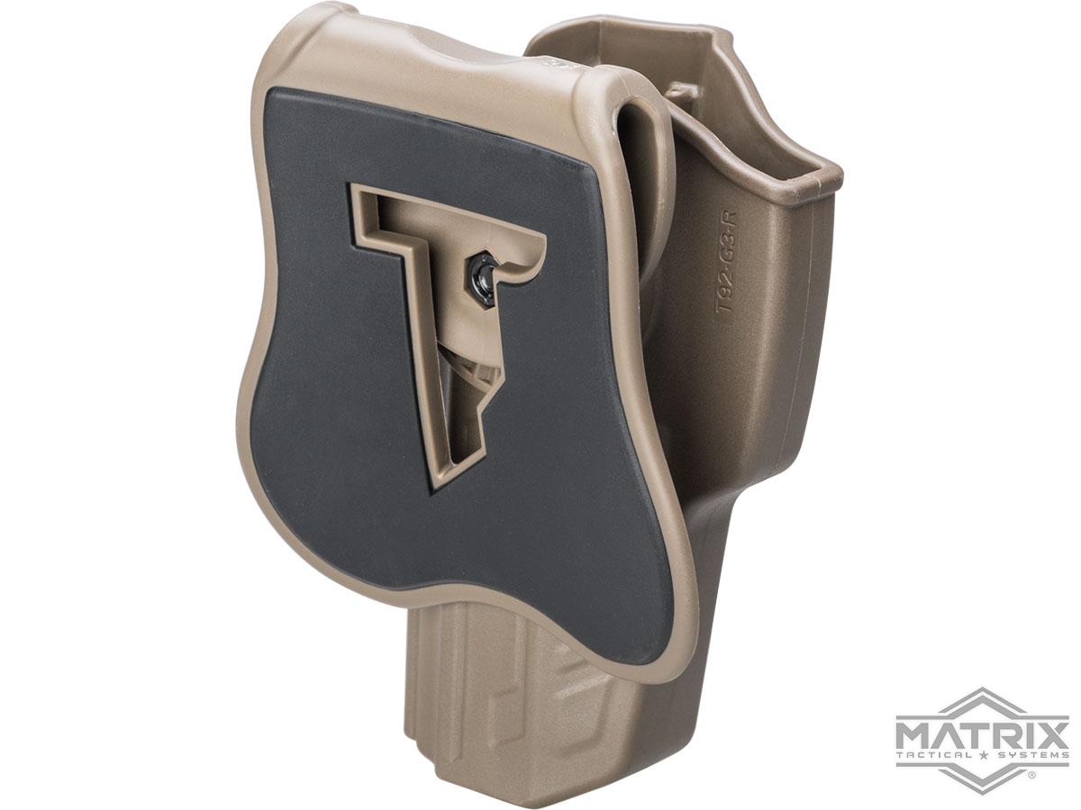 Matrix G3 Hardshell Adjustable Holster for M9 Series Airsoft Pistols ...