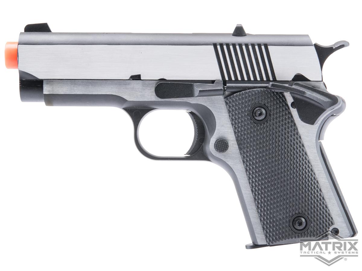 Matrix Elite Detonics 1911 .45 Combat Master Airsoft Gas Blowback ...