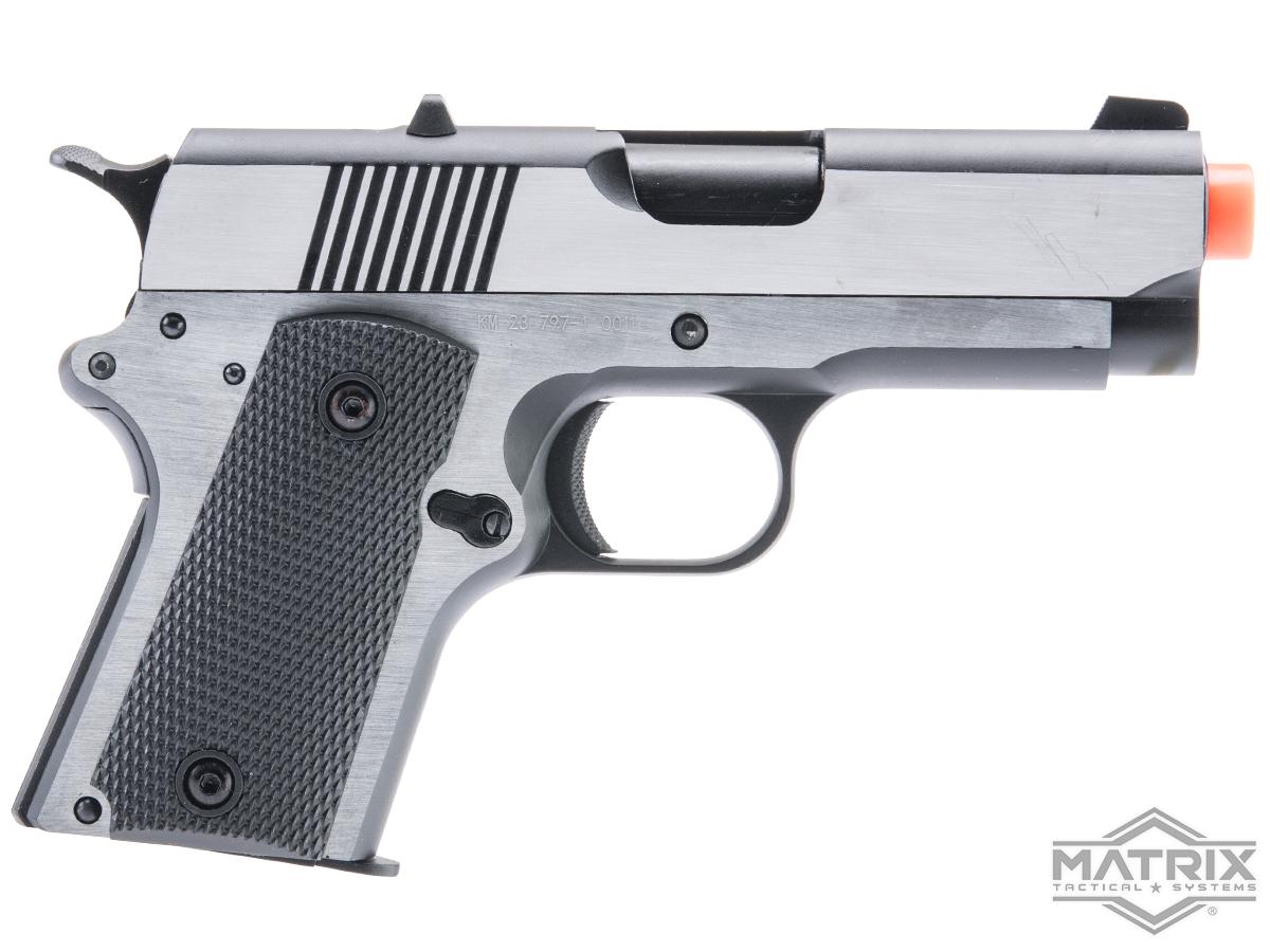 Matrix Elite Detonics 1911 .45 Combat Master Airsoft Gas Blowback ...