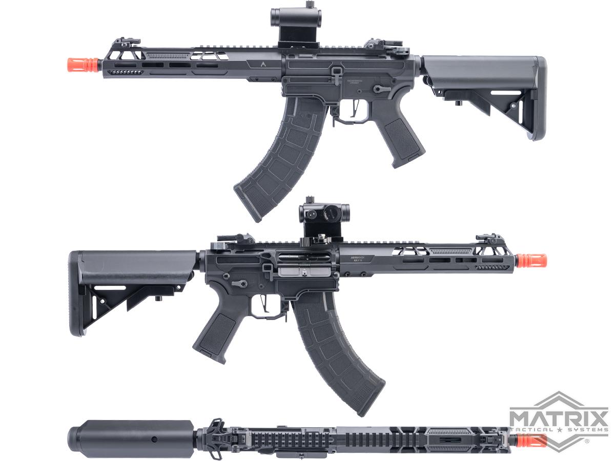 Matrix x Double Eagle Aeroknox Licensed AX-15 EK47 Airsoft AEG Rifle w ...