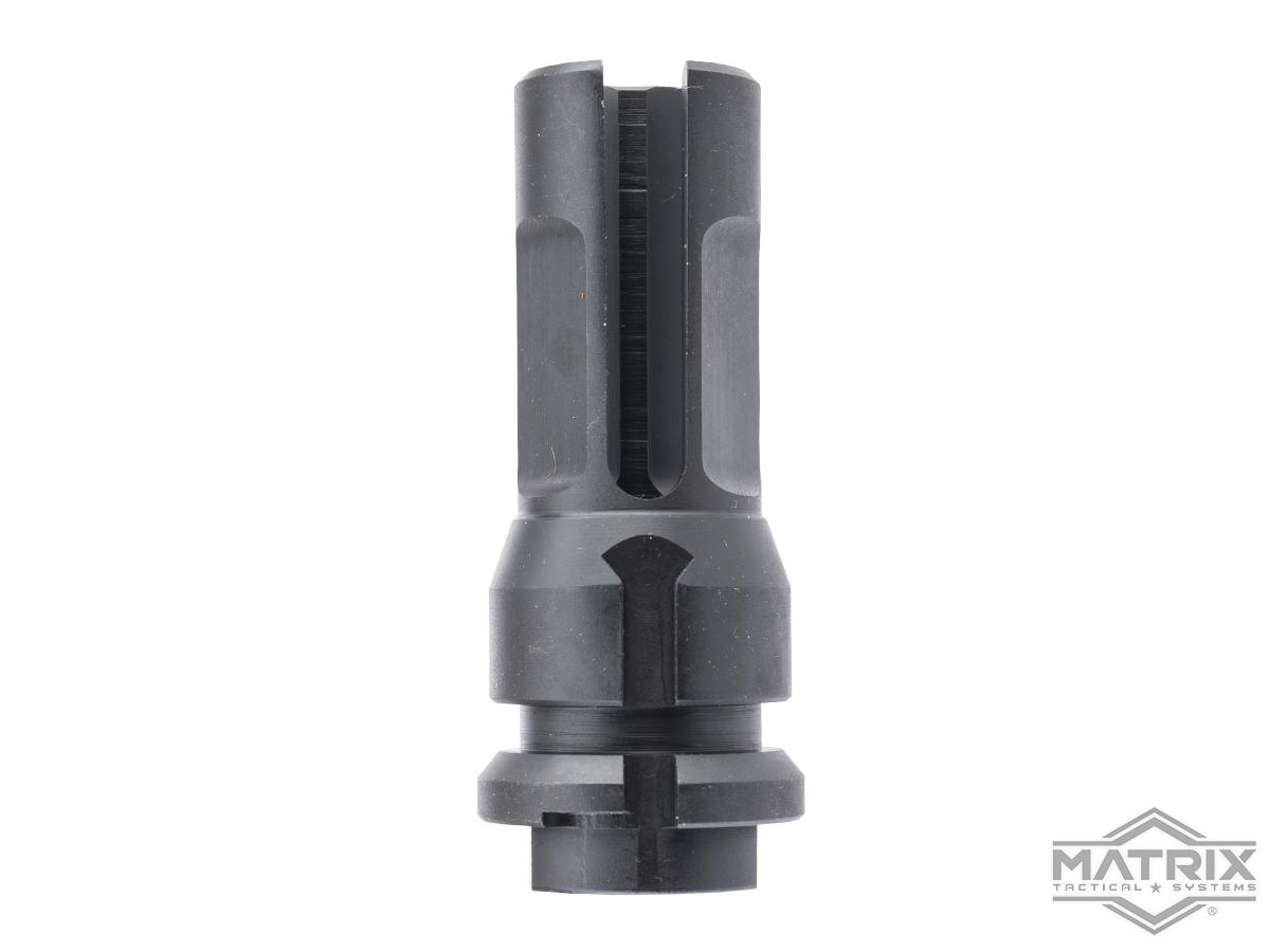Double Eagle 14mm Negative G101 3-Prong 14mm- Airsoft Flash Hider ...