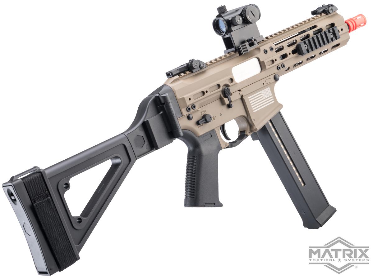 Matrix x Double Eagle UTR45-C Airsoft AEG SMG w/ Modular Handguard and ...