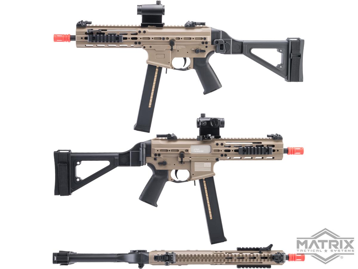 Matrix x Double Eagle UTR45-C Airsoft AEG SMG w/ Modular Handguard and ...