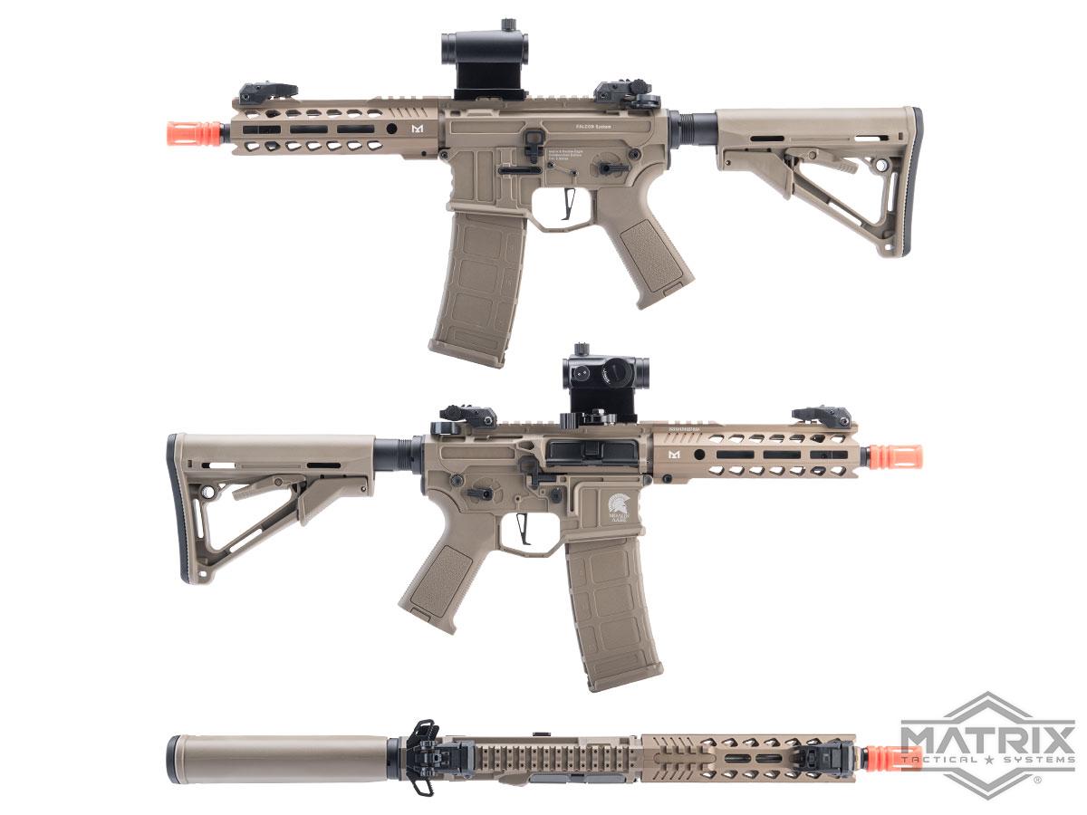 Matrix x Double Eagle M4 Airsoft AEG Rifle w/ M-LOK Handguard & Falcon ...