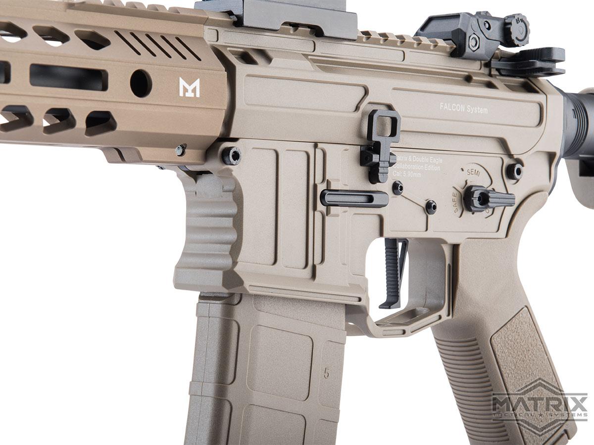 Matrix x Double Eagle M4 Airsoft AEG Rifle w/ M-LOK Handguard & Falcon ...