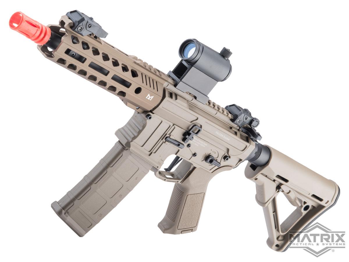 Matrix x Double Eagle M4 Airsoft AEG Rifle w/ M-LOK Handguard & Falcon ...