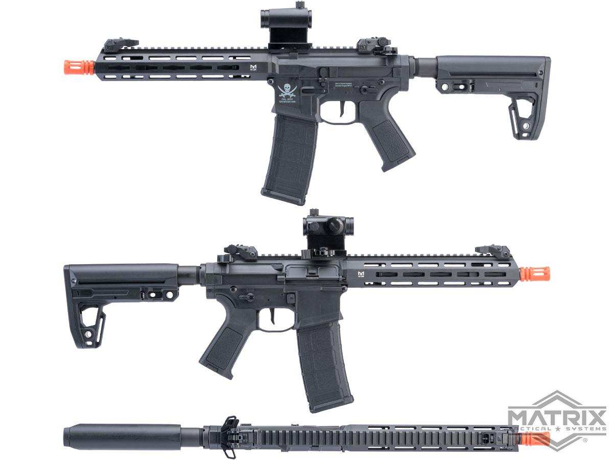Matrix "Calico Jack" Polymer M4 Airsoft AEG Rifle w/ M-LOK Handguard ...