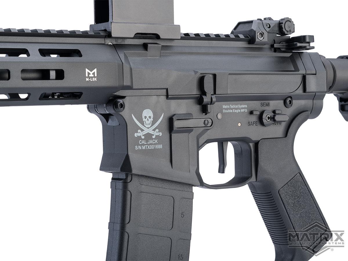 Matrix "Calico Jack" Polymer M4 Airsoft AEG Rifle w/ M-LOK Handguard ...