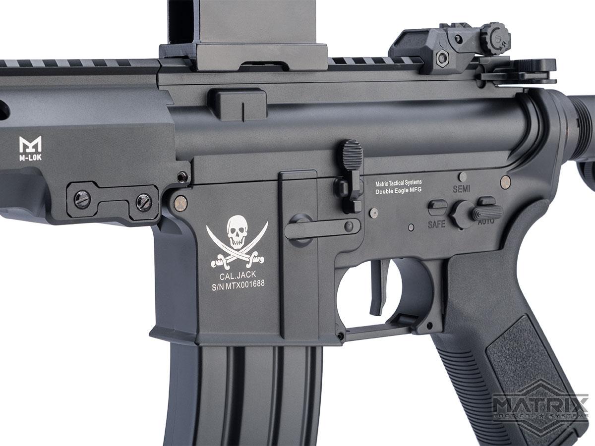 Matrix Calico Jack M4 Airsoft AEG Rifle w/ M-LOK Handguard & MOSFET ...
