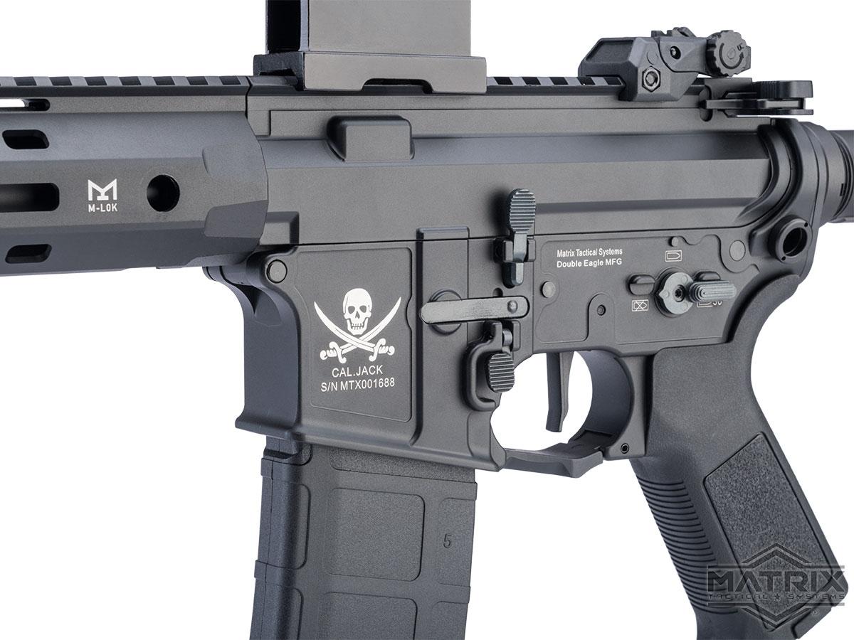 Matrix "Calico Jack" Metal M4 Airsoft AEG Rifle w/ M-LOK Handguard ...