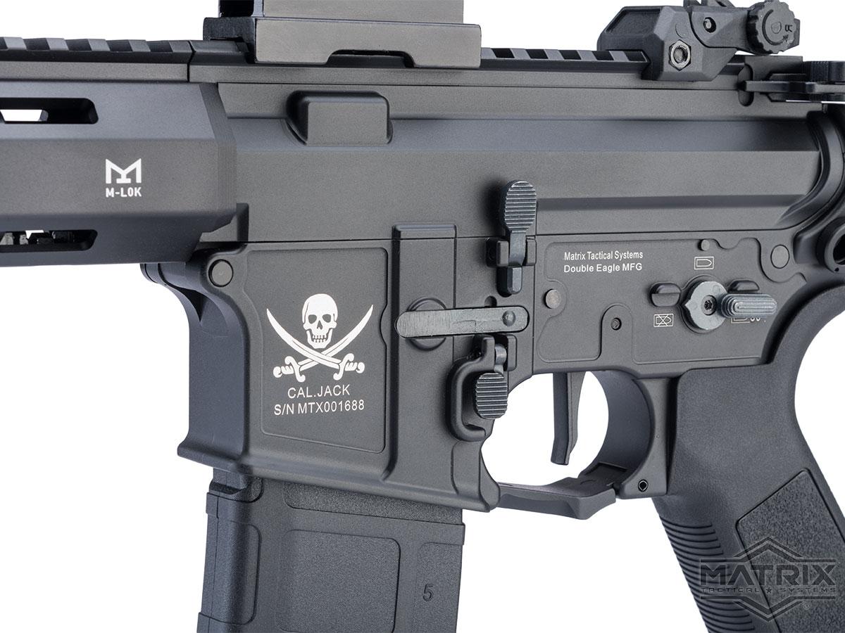 Matrix "Calico Jack" Metal M4 Airsoft AEG Rifle w/ M-LOK Handguard ...