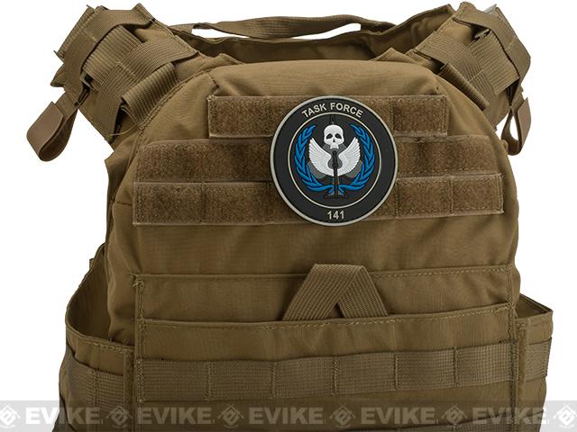 "Task Force 141" PVC Morale Patch - Black, Tactical Gear/Apparel ...