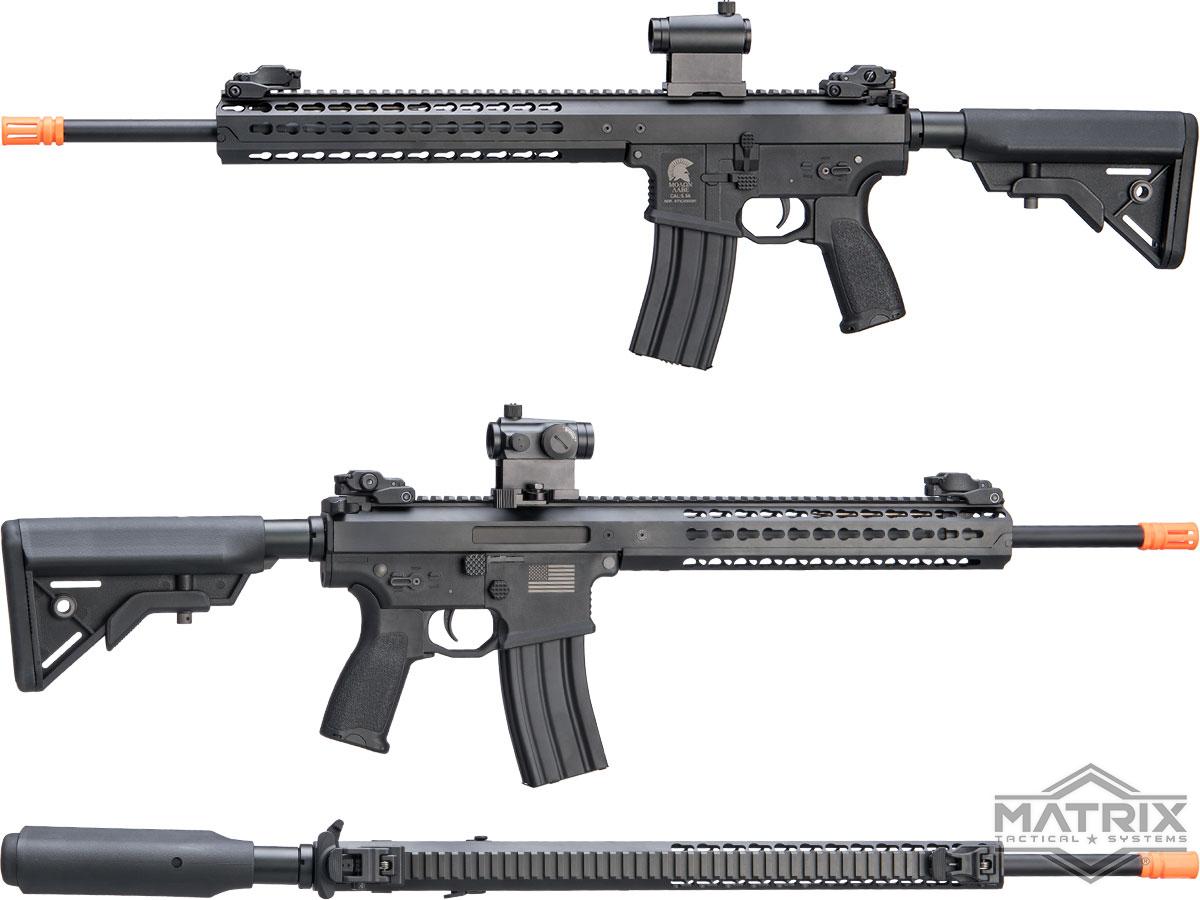 Matrix Warlord Modular Airsoft AEG (Model: B / DMR / Black), Airsoft Guns, Airsoft Electric ...