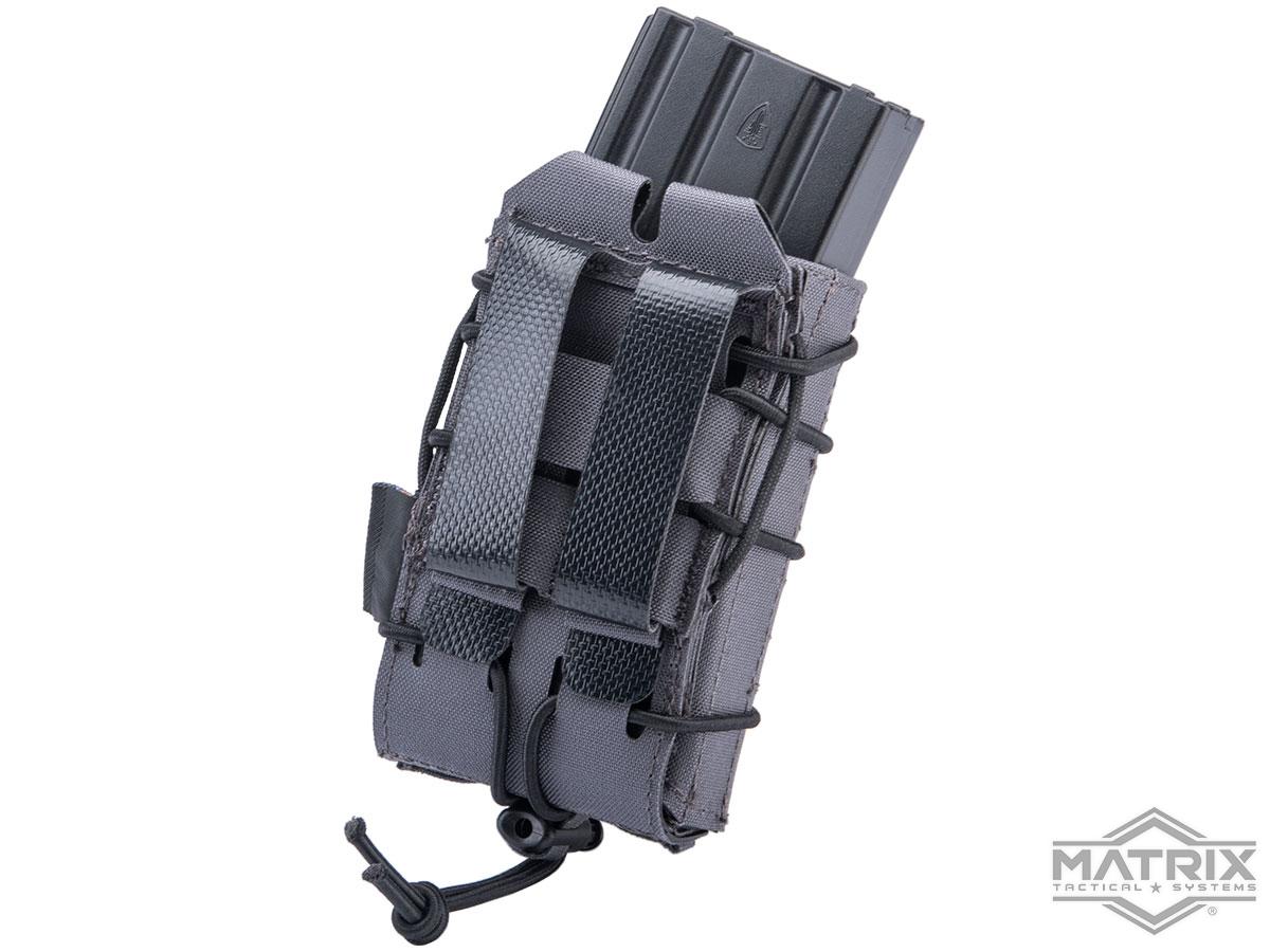 Matrix Single Magazine Speed Reload Pouch (Color: Wolf Grey), Tactical ...