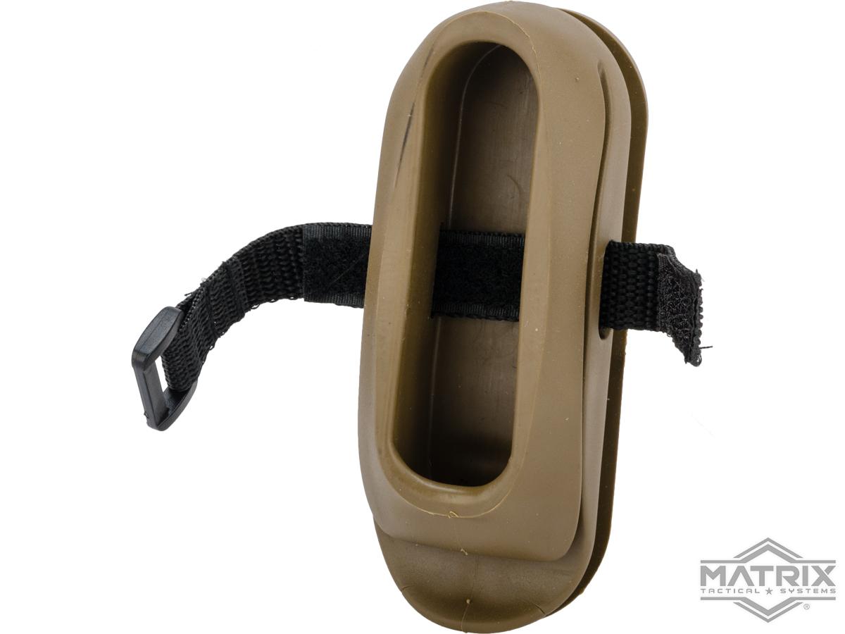 Matrix Rubber Ergonomic Stock Pad for AK Series Airsoft AEG (Color: Tan ...