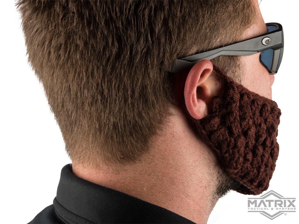Matrix Big Beard Operator Face Mask (Color: Brown), Tactical Gear ...