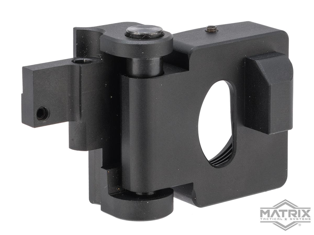 Matrix CNC Aluminum Folding Buffer Tube Adapter for Airsoft AK Series ...