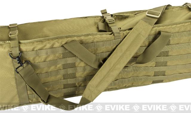Matrix Large Machine Gun Case for LMGs & Large Size Rifles (Color: Tan ...