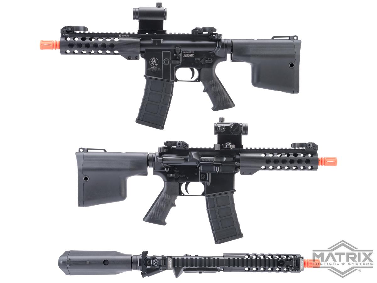 Matrix Troy Industries Licensed M4 Gas Blowback Airsoft Rifle by Golden ...