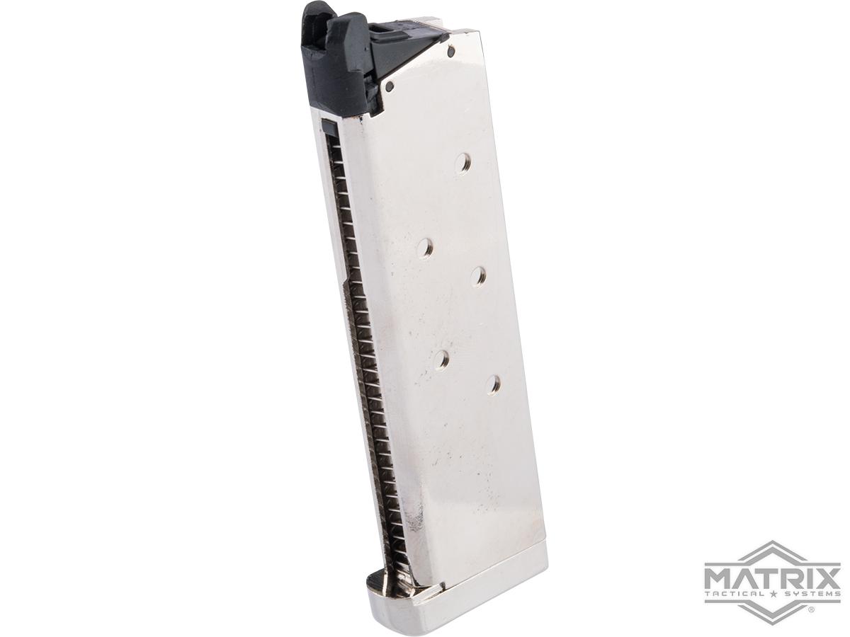 Matrix 24 Round Single Stack Magazine for 1911 Gas Blowback Pistols ...