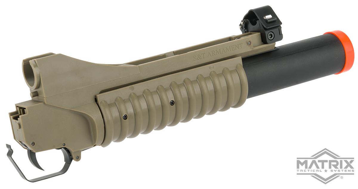Matrix 40mm M203 Grenade Launcher for M4 M16 Series Airsoft Rifles ...