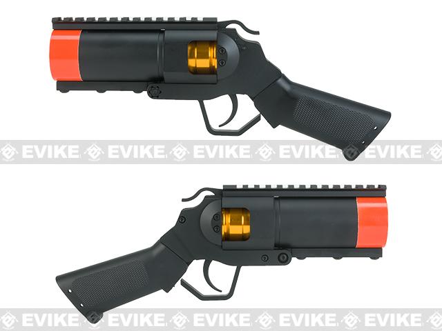 Matrix Full Metal Tactical Grenade Launcher Airsoft Pistol, Airsoft ...