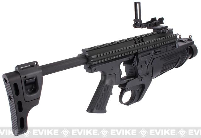 Matrix EGLM Airsoft Grenade Launcher with RIS Kit (Color: Black ...