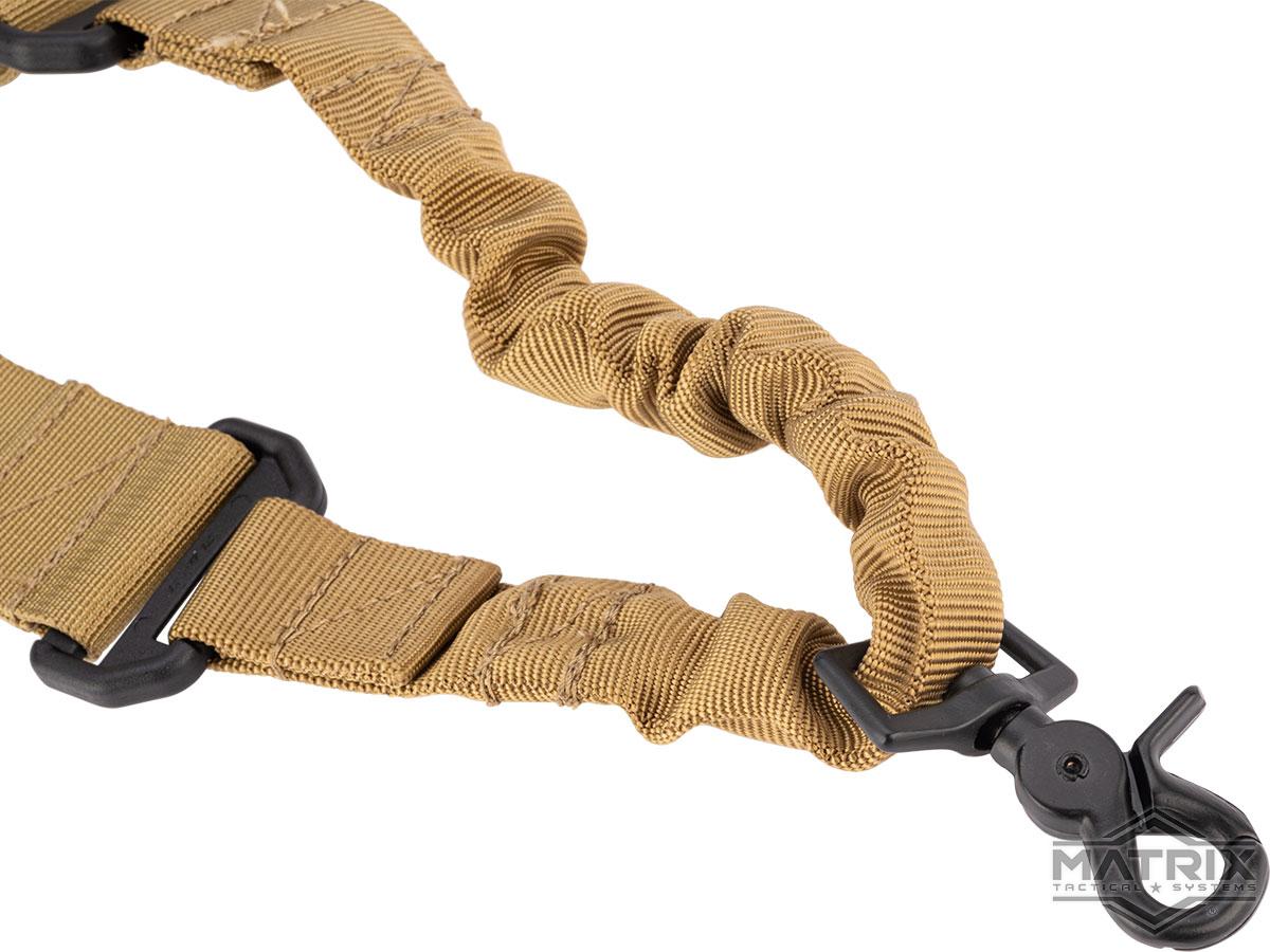Matrix Tactical One-Point Bungee Sling w/ CQB-R Sling Adapter (Color ...