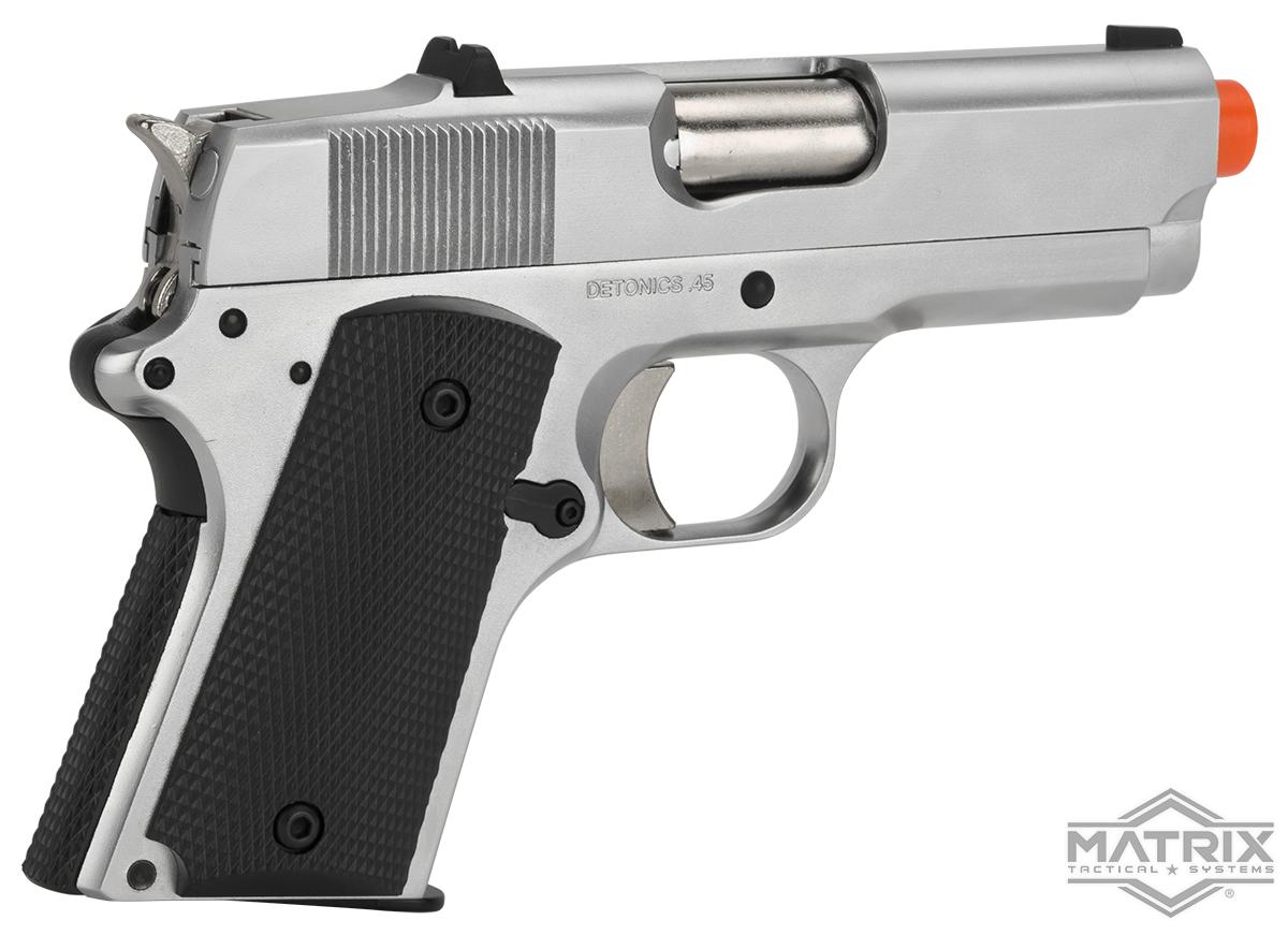 Matrix Elite Detonics 1911 .45 Combat Master Airsoft Gas Blowback ...