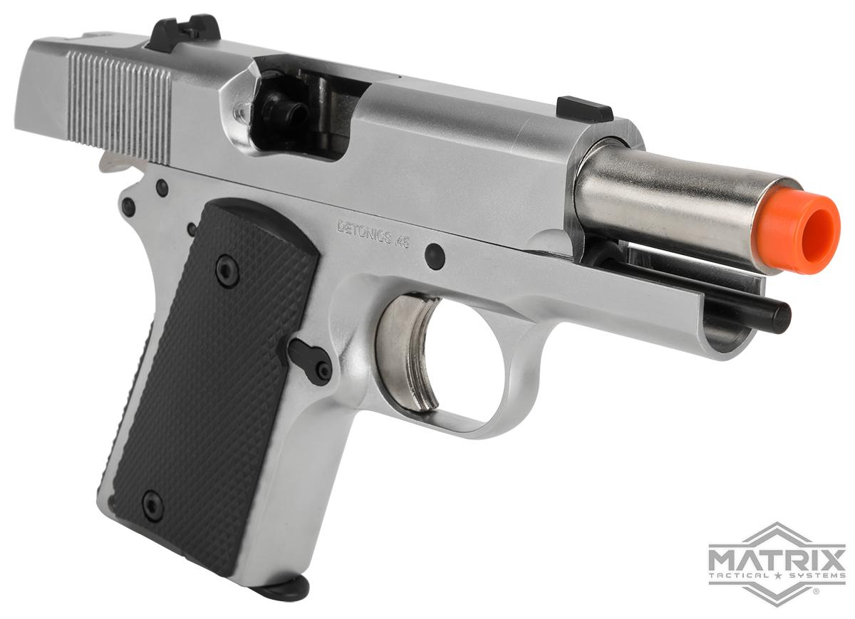 Matrix Elite Detonics 1911 .45 Combat Master Airsoft Gas Blowback ...
