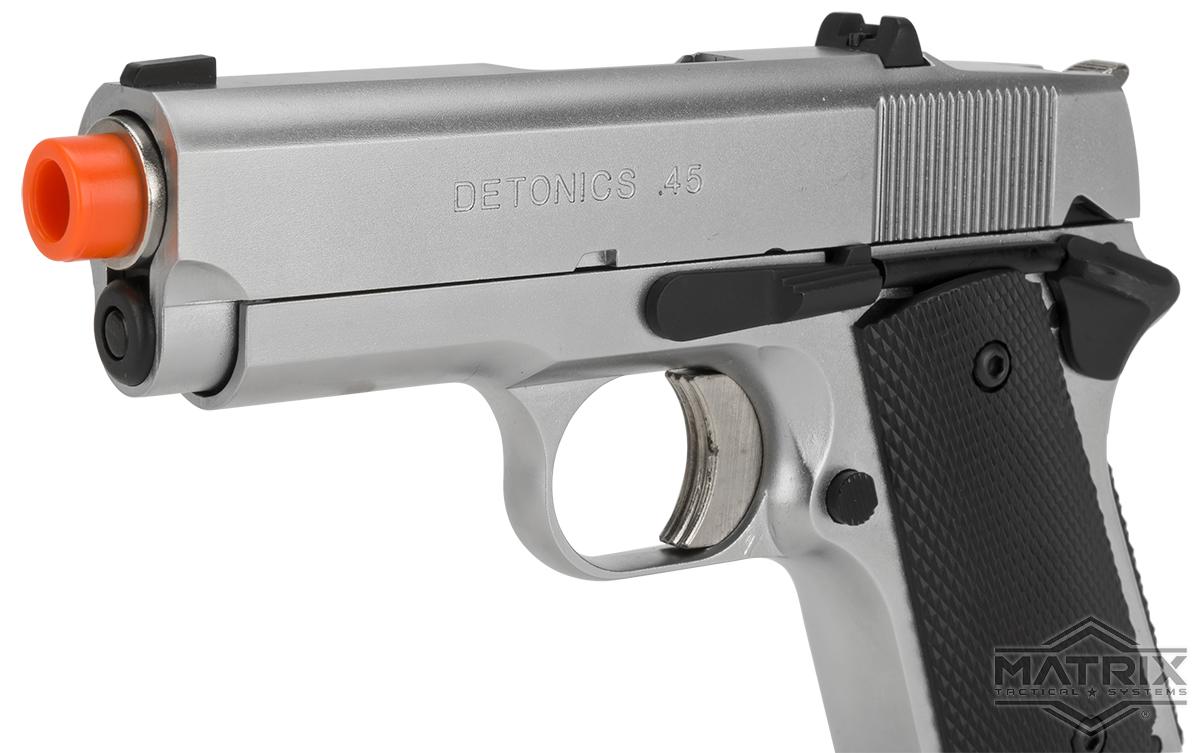 Matrix Elite Detonics 1911 .45 Combat Master Airsoft Gas Blowback ...