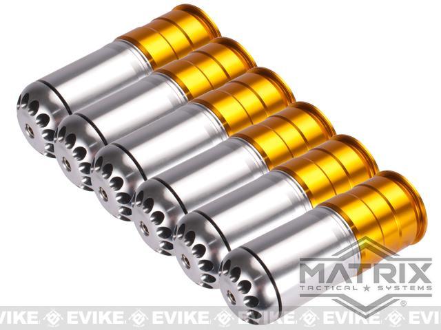 Matrix Eagle Force 120rd M433 CNC 40mm Airsoft Grenade Shell (Qty: 6 ...