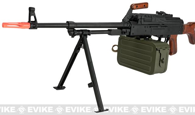 Matrix PKM Russian Battlefield Squad Automatic Weapon Airsoft Machine ...