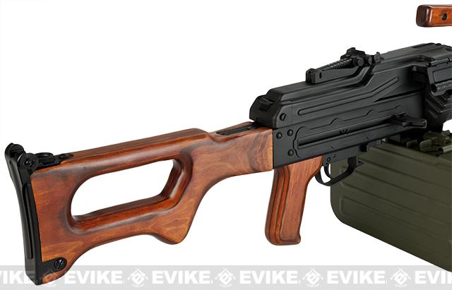 Matrix PKM Russian Battlefield Squad Automatic Weapon Airsoft Machine ...