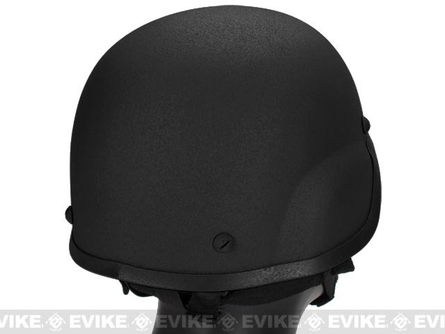 Matrix MICH 2000 Fiberglass Airsoft Helmet (Color: Black), Tactical ...