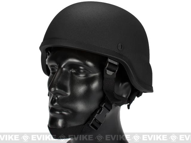 Matrix MICH 2000 Fiberglass Airsoft Helmet (Color: Black), Tactical ...