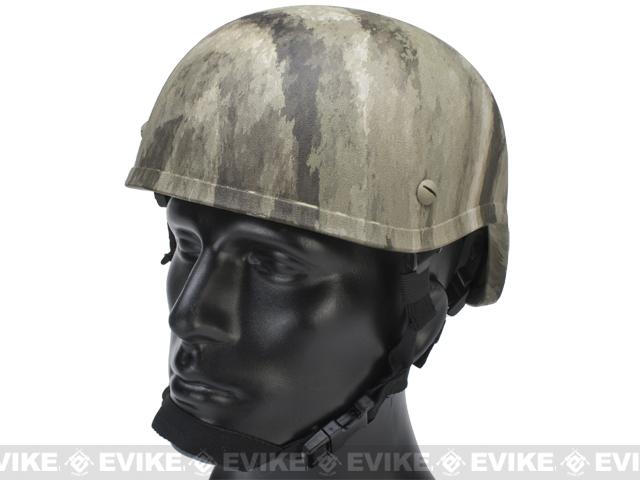 Matrix MICH 2001 Fiberglass Airsoft Helmet (Color: Arid Camo), Tactical ...